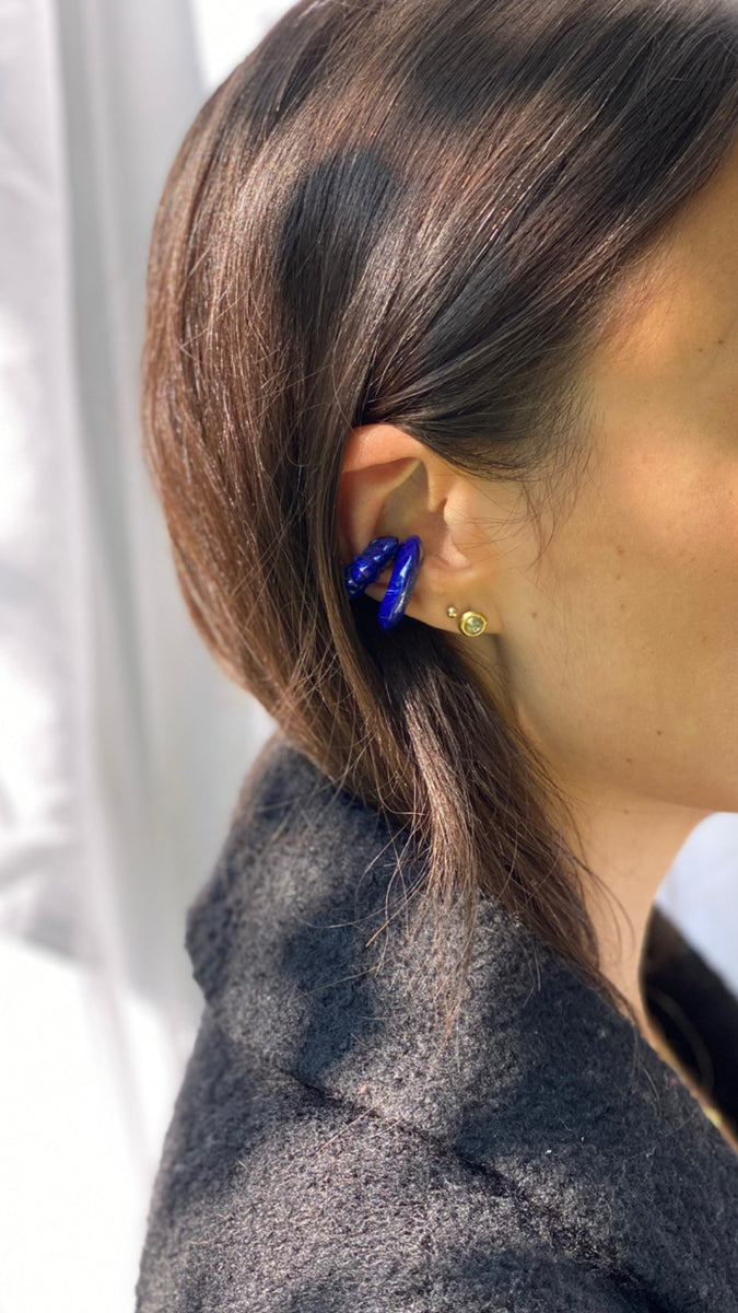 Taurus Ear Cuff - Lapis – EN Jewelry Studio